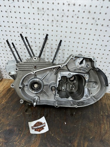 86-90 Harley Sportster EVO Crankcase Cases Case Motor Engine Block ...