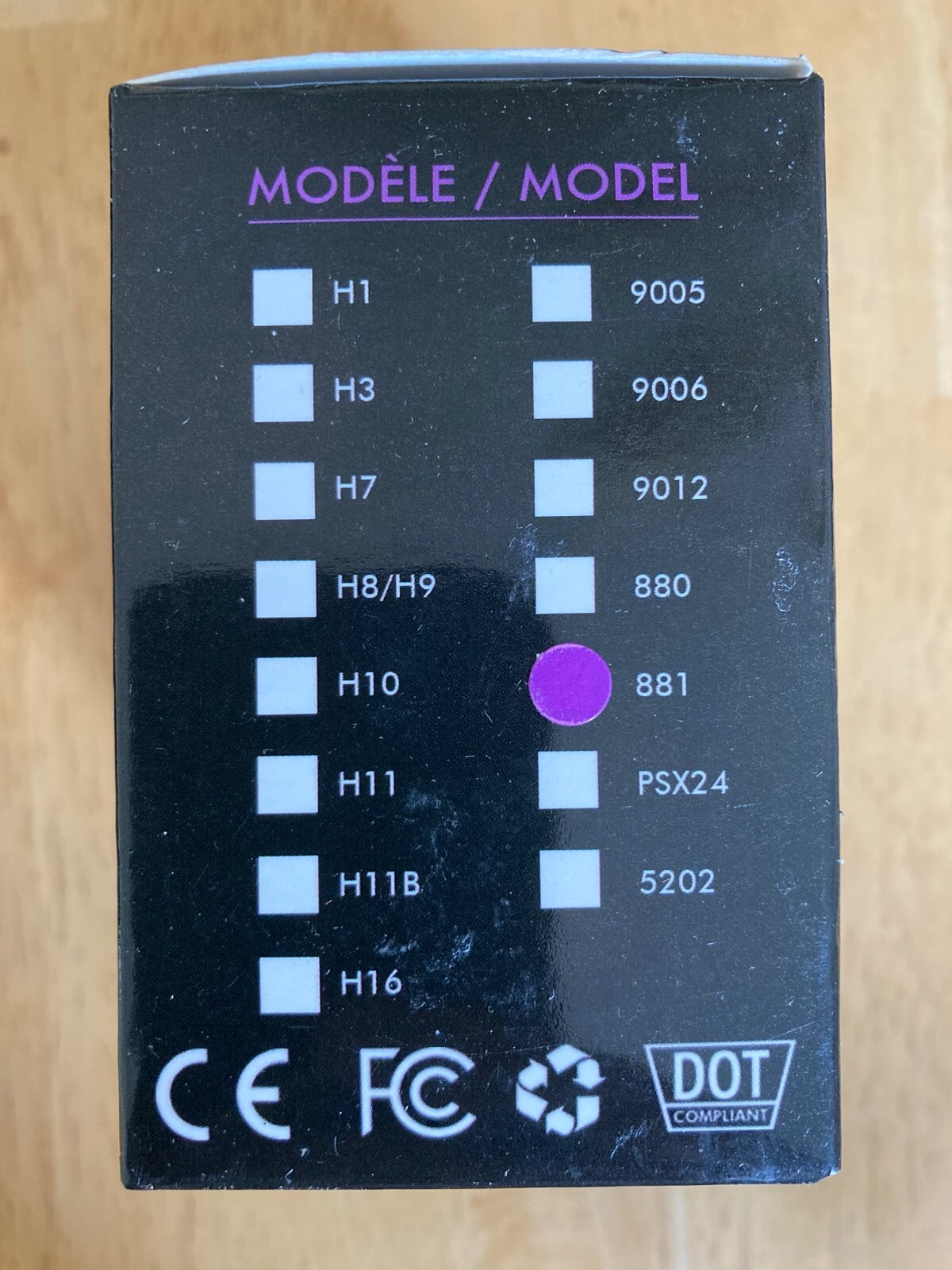 BPS Lighting High Performance LED Headlight Bulb 10000 Lumen 881 UltraV ...