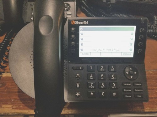 Shortel IP480 VoIP Telephone Phone w/ Stand, Handset and POE injector ...