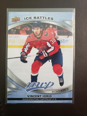 2023-24 Vincent Iorio Rookie Ice Battles MVP Hockey Upper Deck ...