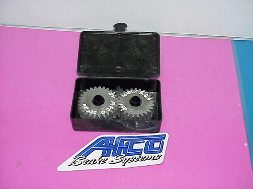 AFCO Set #26 Quick Change 4.44-5.25 Rear End Gears 10 Spline & Case ...