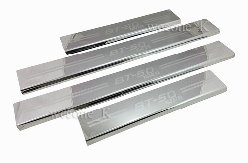 DOOR SILL STAINLESS STEEL SCUFF PLATE FOR MAZDA BT50,BT-50,BT 50 PRO ...