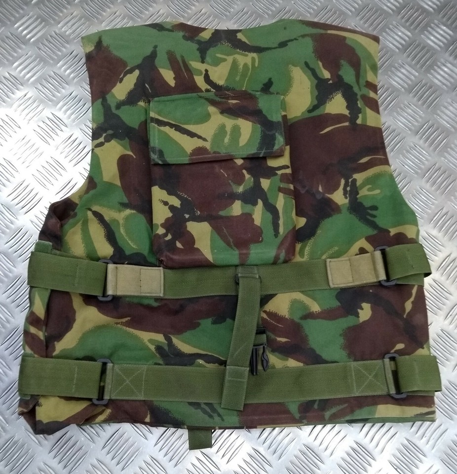 DPM Camo Body Vest British Camouflage Old Pattern CBA Combat Cover No ...