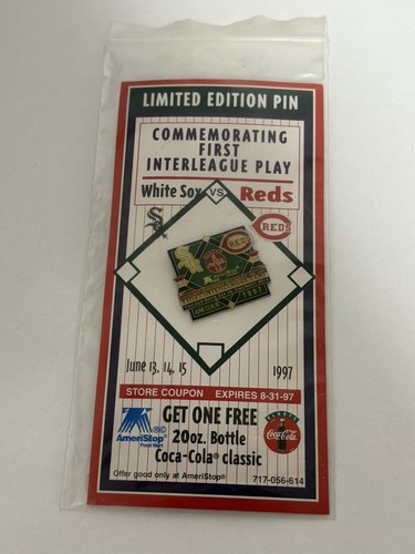 1997 First InterLeague Baseball Game Cincinnati Reds Chicago White Sox ...
