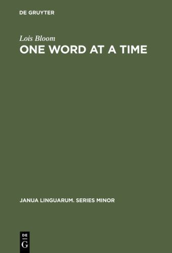 Janua Linguarum. Series Minor Ser.: One Word at a Time : The Use of ...