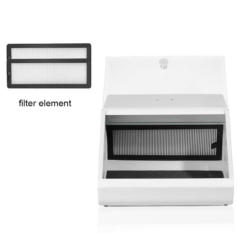 Dental Dust Collector Vacuum Extractor Box Dental Lab Dust Proof Box ...