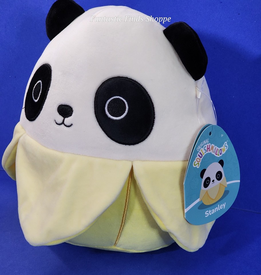 Squishmallows Epic Collection Stanley the Banana Panda Bear 8" NWT | eBay