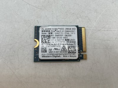 Western Digital SN530 512GB SDBPTPZ NVMe SSD 30mm SSD GRADE A FREE S/H ...