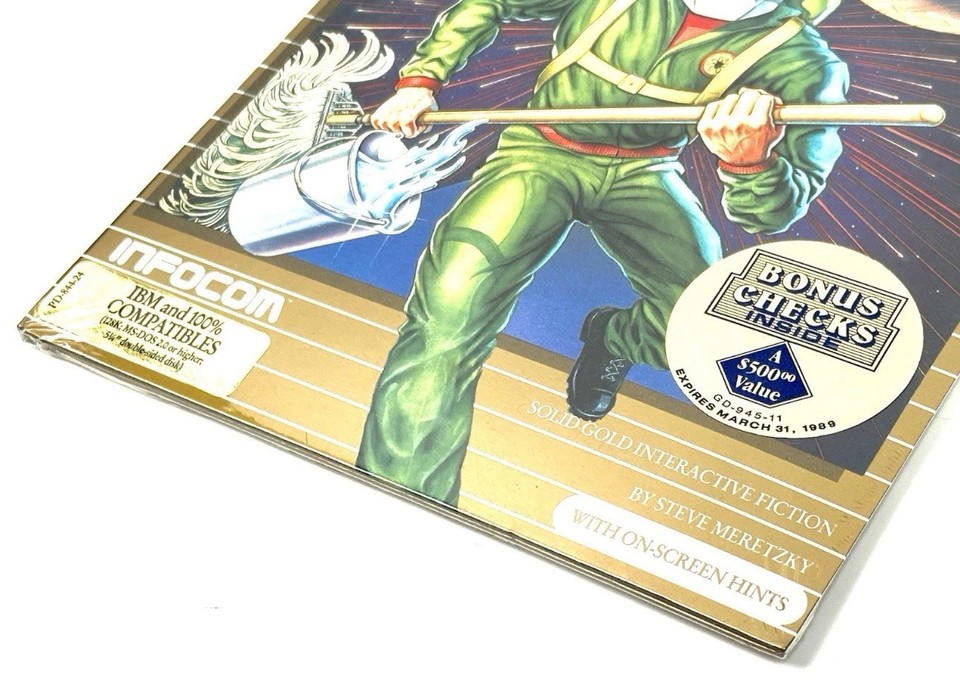 PLANETFALL Infocom W/ BONUS CHECKS IBM MS-DOS Game New Factory Sealed | eBay