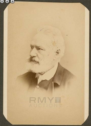 1860's Victor Hugo, "Iconic French Author" Rare Vintage CDV Photo | eBay