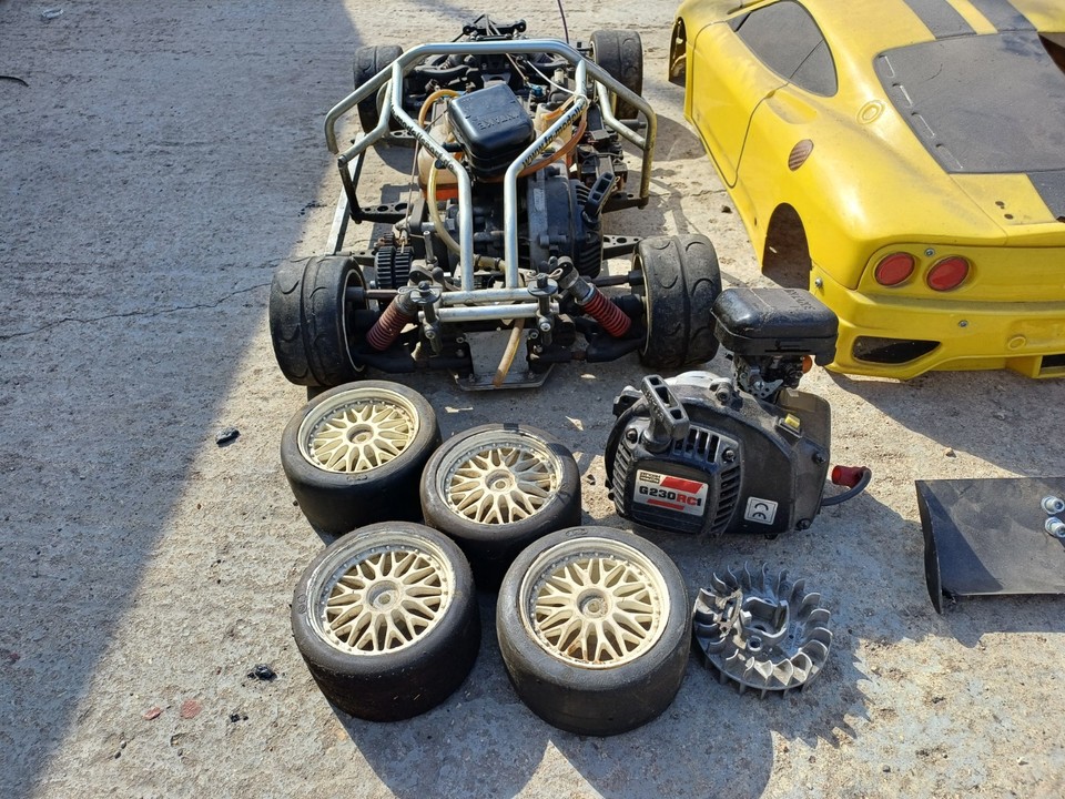 1/5 scale r/c fg models ferrari (spares or repair) 2 stroke petrol ...