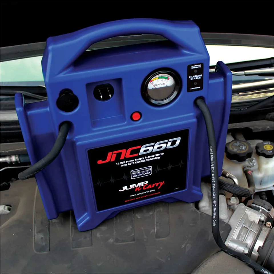 Clore Automotive JNC660 Jump-N-Carry 1700 Peak Amp 12 Volt Jump Starter ...
