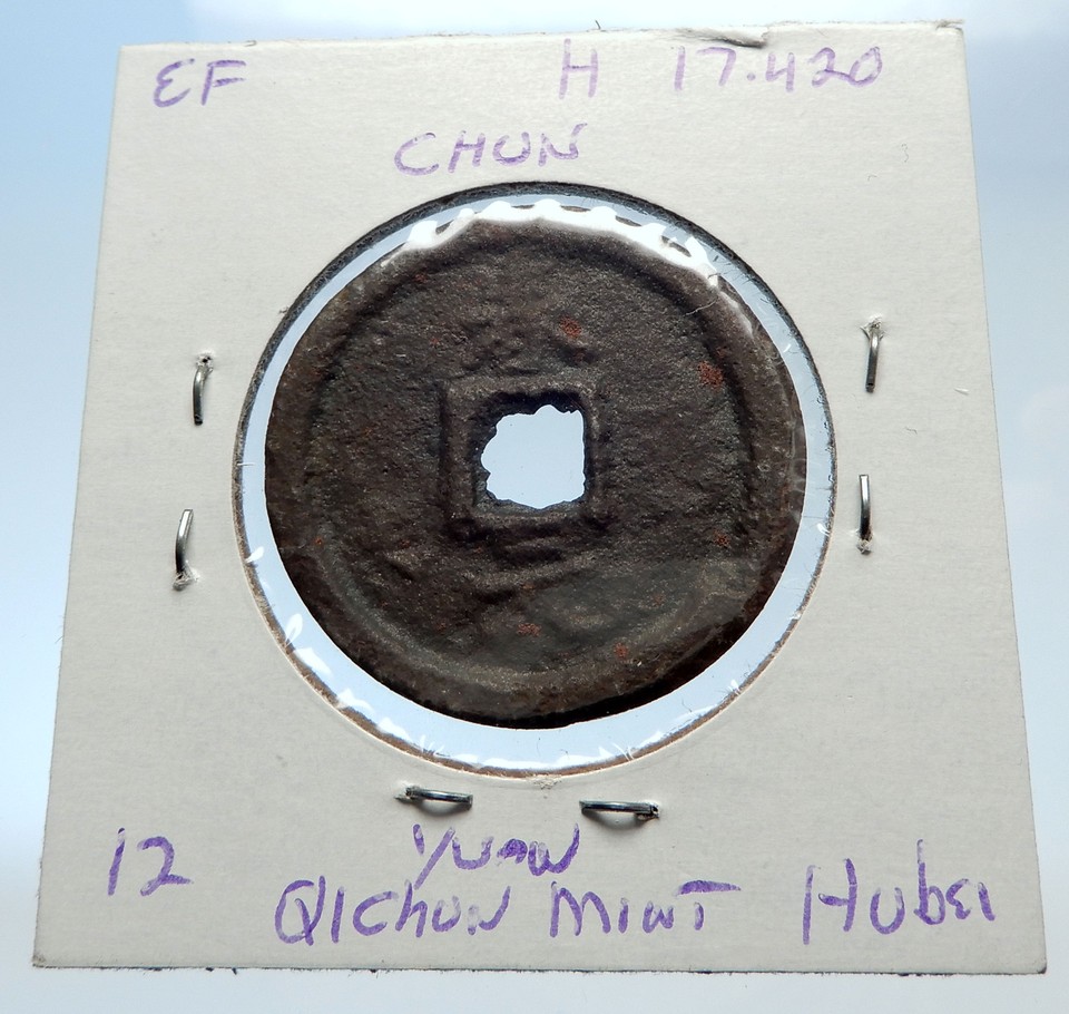 1195AD CHINESE Southern Song Dynasty Genuine NING ZONG Cash Coin of ...