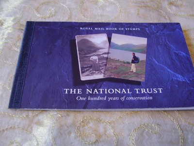 ROYAL MAIL BOOK OF STAMPS THE NATIONAL TRUST ~ 100 YEARS OF ...