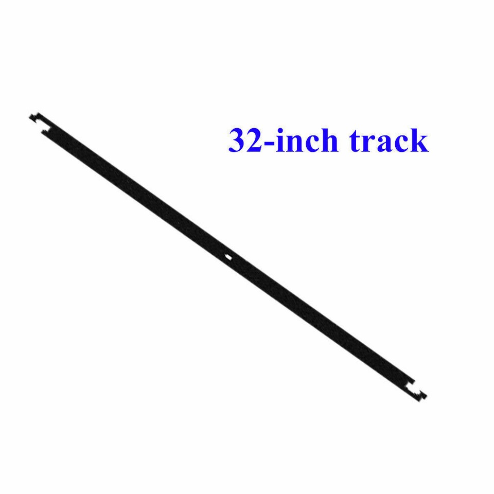 16" 32" Sliding Rail Track Bar for Sliding Barn Door Hardware Kit - No ...