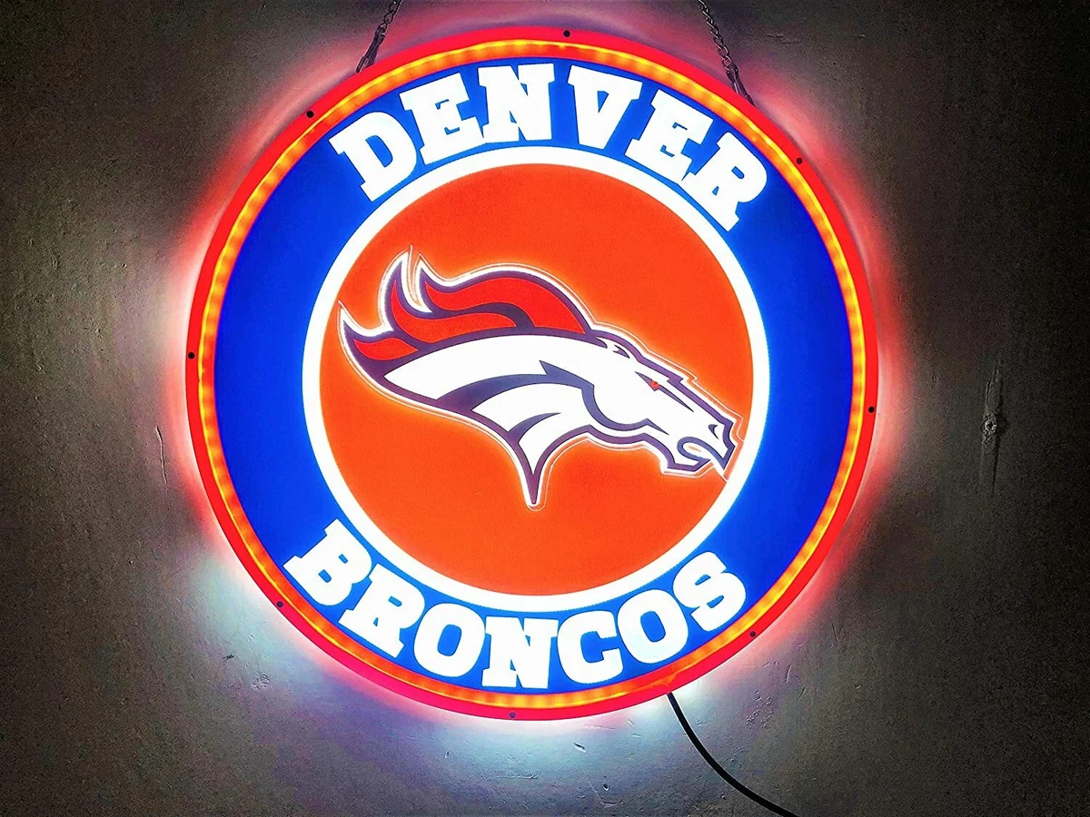 Broncos Led Sign