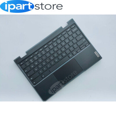 New For Lenovo 100E Chromebook 2nd Gen AST 82CD Palmrest Keyboard ...
