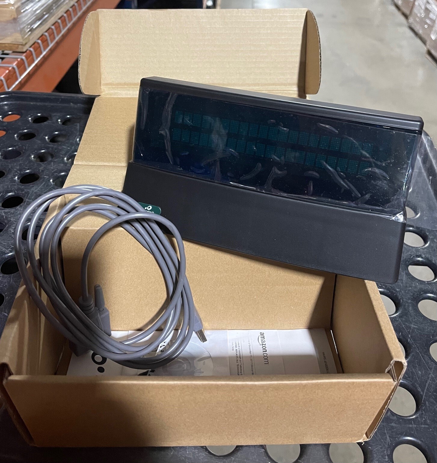 Bematech Usb-powered Tabletop Customer POS Pole Display Ltx9000up-gy ...