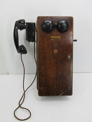 Antique Western Electric Telephone - working generator & bells ! | eBay