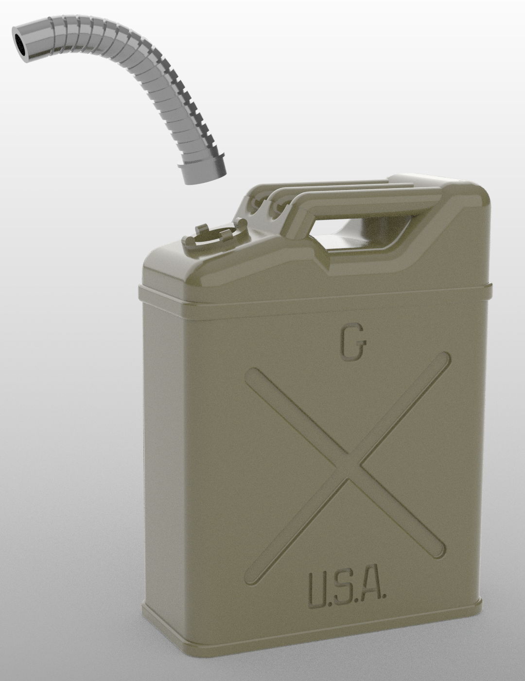 1/24 Scale Battleground USA WW2 Jerry Can Set - USA Markings - Gas | eBay