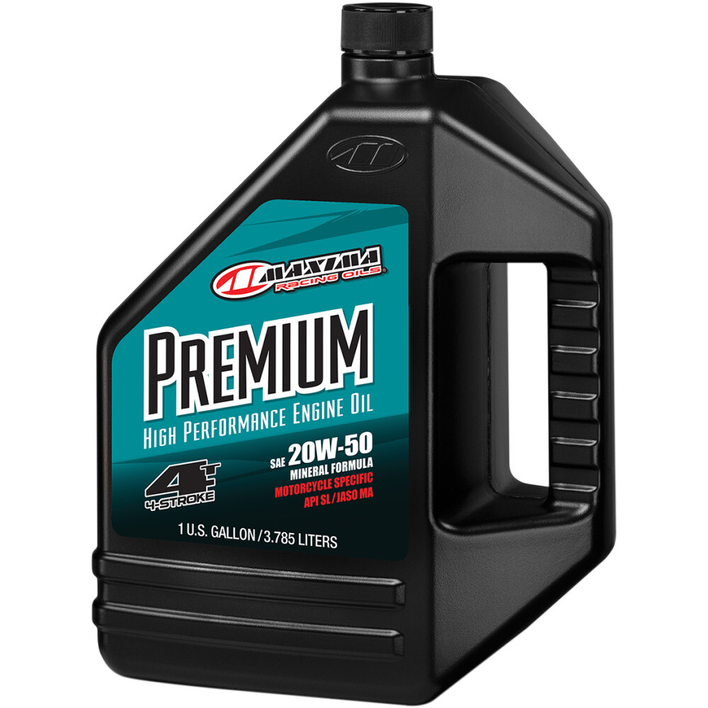 Maxima Racing Oil Maxum 4 Premium 4-Stroke Motor Oil | 20W-50 | 1 Gal ...