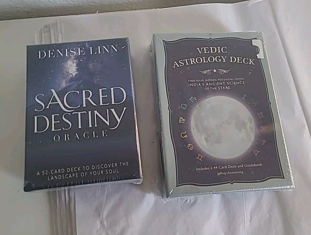 Sealed Sacred Destiny And Vedic Astrology Deck Complete All Cards and ...