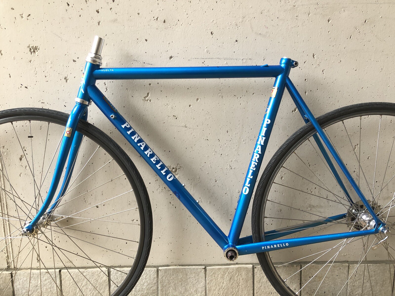 Pinarello Vuelta Custom Steel Tig Frame 52 Cm RARE | eBay UK