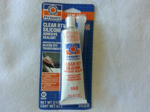 Permatex® Clear RTV Silicone Adhesive Sealant 3 OZ TUBE 80050 | eBay