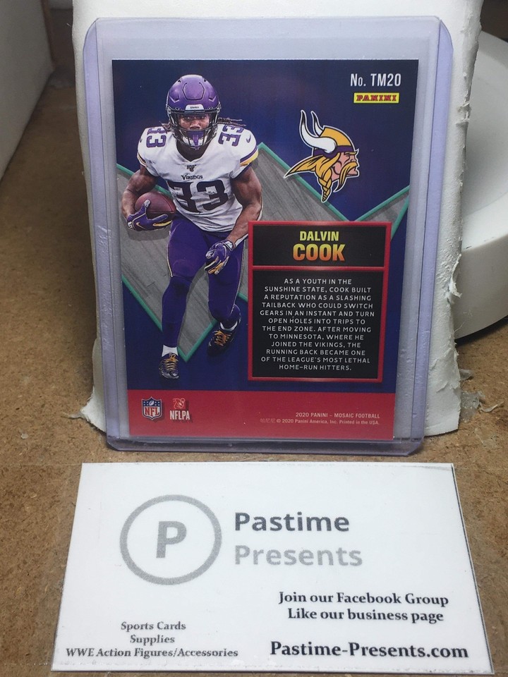 2020 Mosaic #TM20 Dalvin Cook Touchdown Masters Minnesota Vikings | eBay