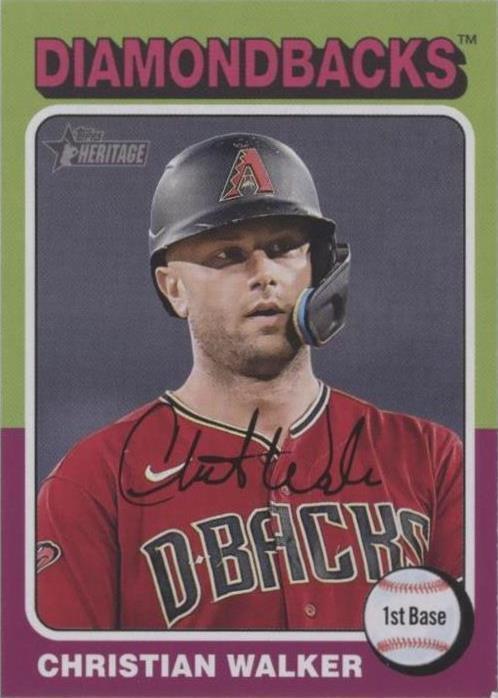 2024 Topps Heritage - Christian Walker #383 for sale online | eBay