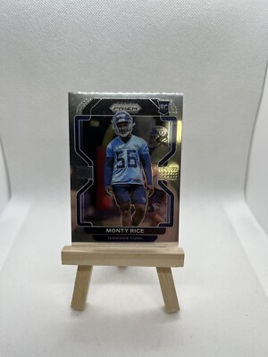 MONTY RICE 2021 Panini Prizm Base #420 Tennessee Titans Rookie Card | eBay