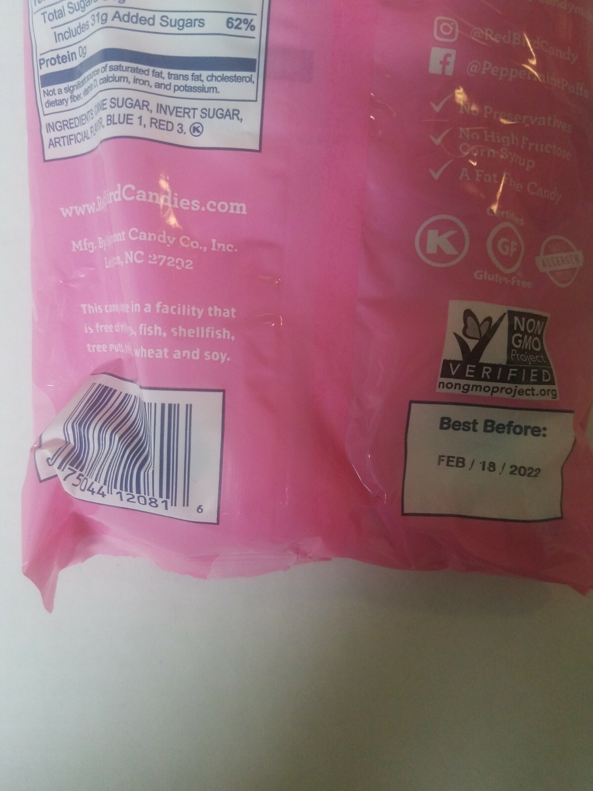 Red Bird Handcrafted Candy Cotton Candy Candy Puffs-NEW-SHIPS SAME ...