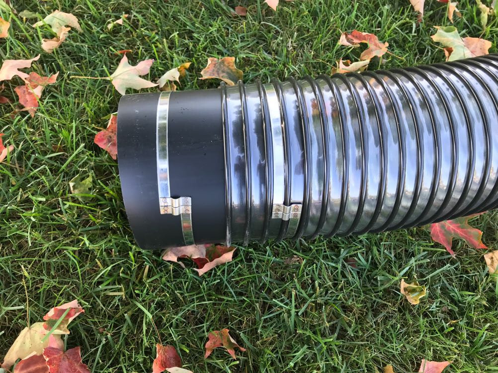 New Universal DR Vac 8" Hose 3 Feet Extension Splice For Lawn Leaf ...