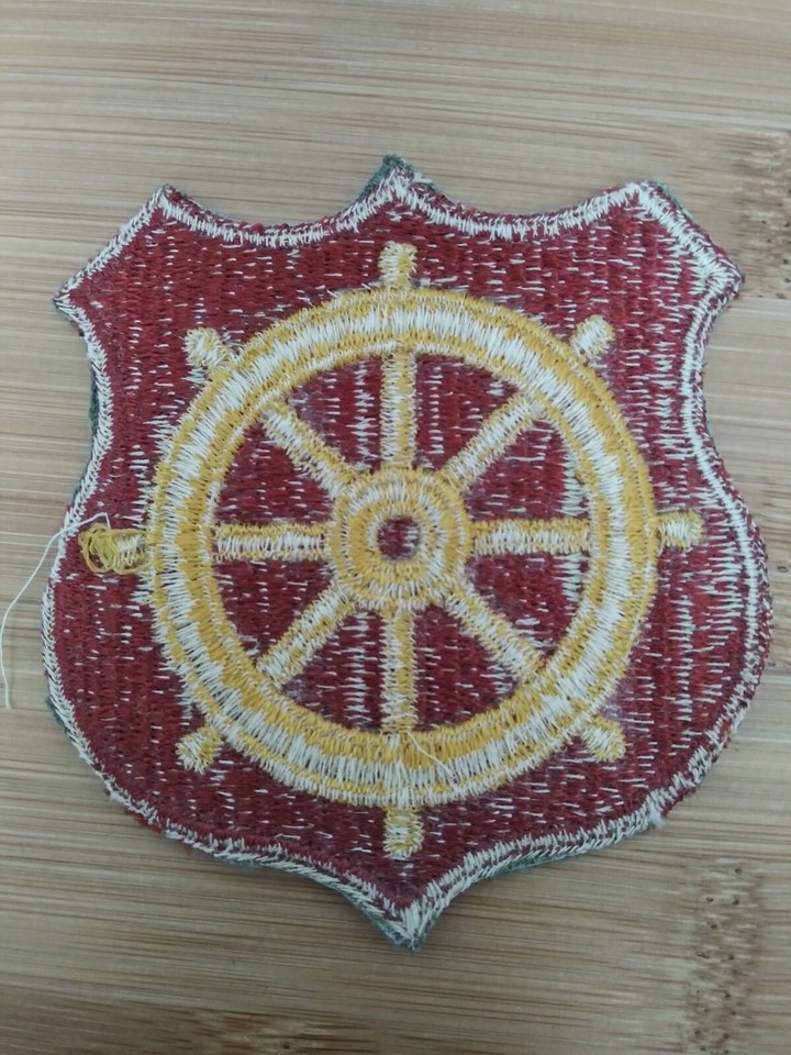 Vintage WW2 US Army Ports Of Embarkation Cut Edge Patch | eBay