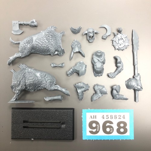 ORC BOAR BOYS BOY SPEAR ORCS & GOBLINS WARHAMMER OLD WORLD | eBay