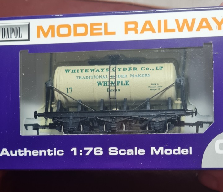 Dapol Whiteways Cyder Co Ltd Tanker Wagon | eBay UK