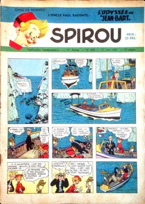 Spirou (journal) (1951) 688 (be/tbe) | eBay