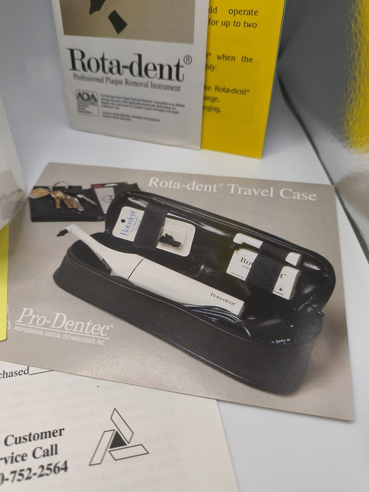 NOS SEALED ROTA-DENT VTG Professional ROTARY PLAQUE REMOVAL Dental Tool ...