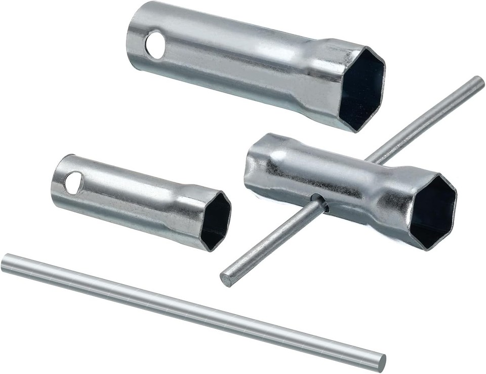 uxcell Ignition Spark Plug Spanner Set Dual-Ended Wrench Socket (16mm ...