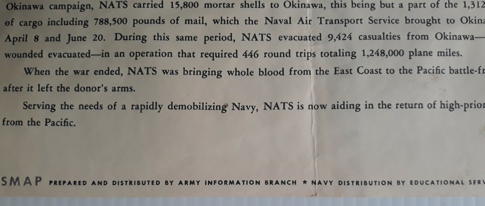 NEWSMAP Poster War Maps US Army Air Transport Command 1945 | eBay