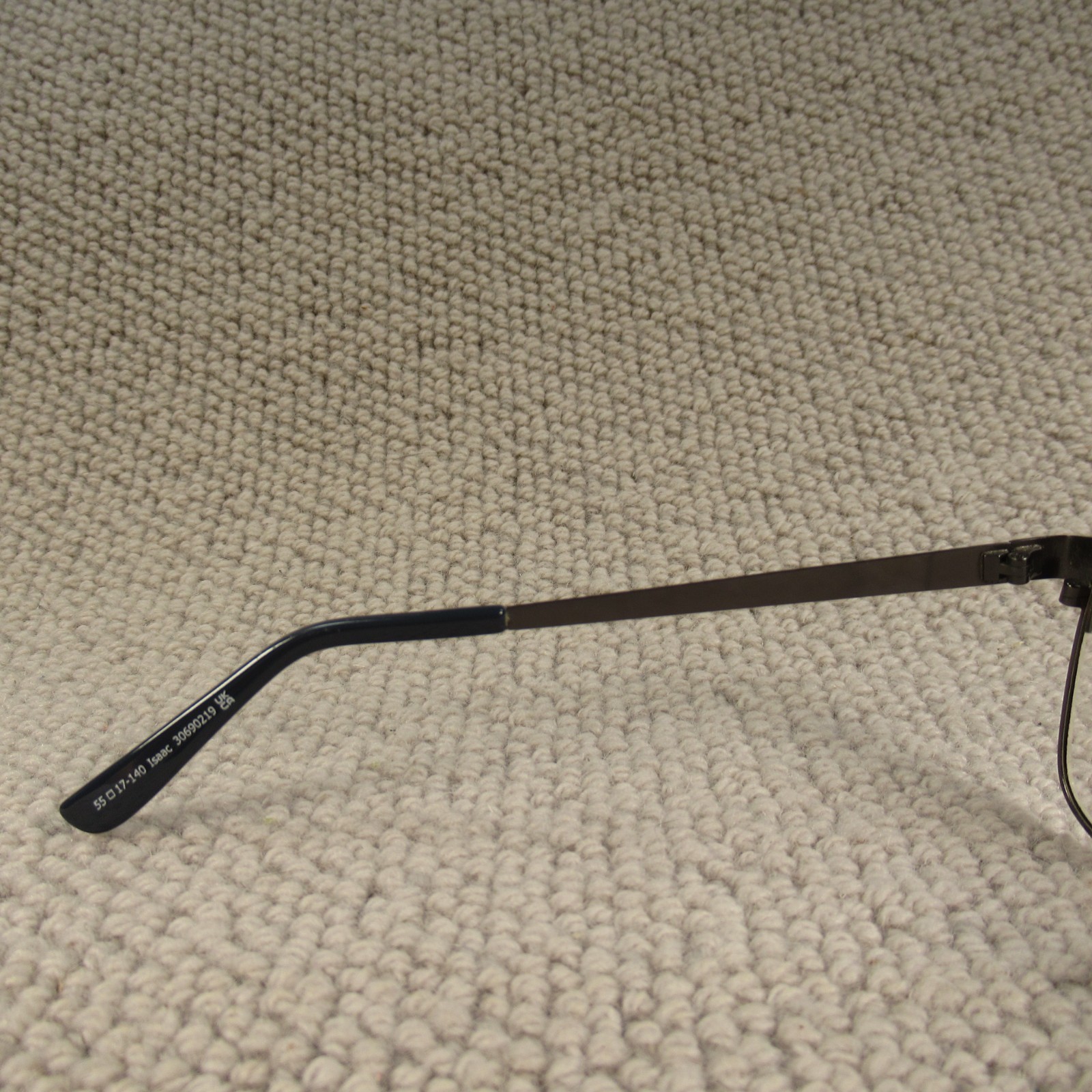 Specsavers Glasses Frames Isaac 30690219 Black Rectangle Eyeglasses ...