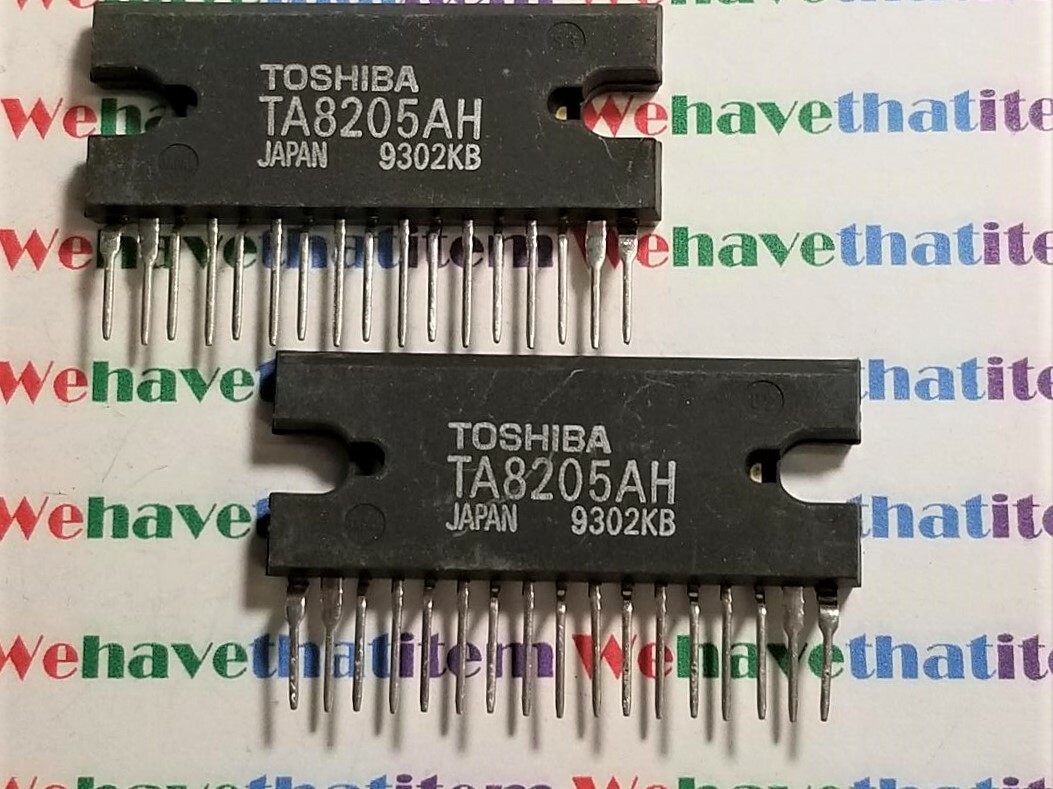TA8205AH / IC / SIP / 2 PIECES (qzty) | eBay