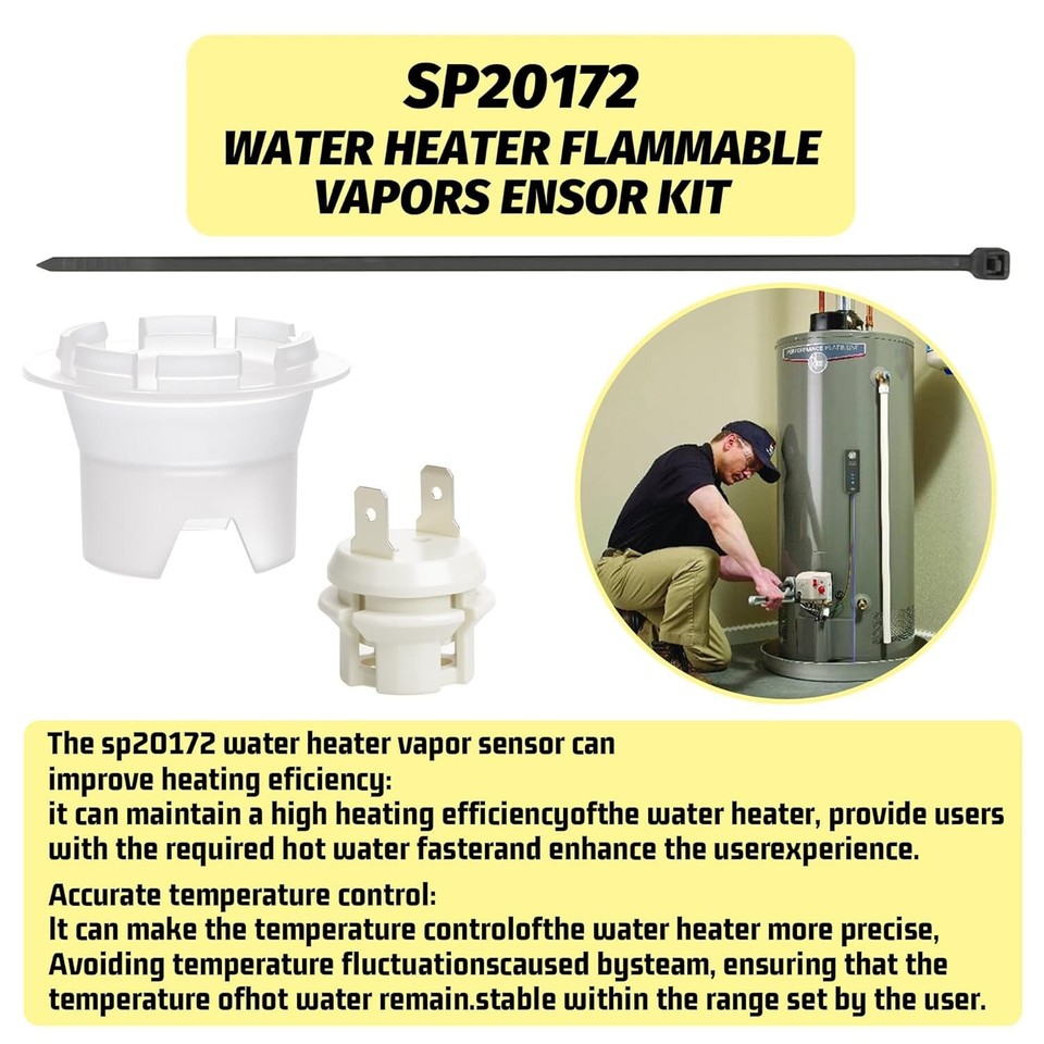 Flammable Vapor FV Sensor Kit Replacement Heating Elements for Rheem ...