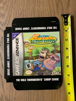 NINTENDO Game Boy Advance Promo - THE WILD THORNBERRYS CHIMP CHASE ...