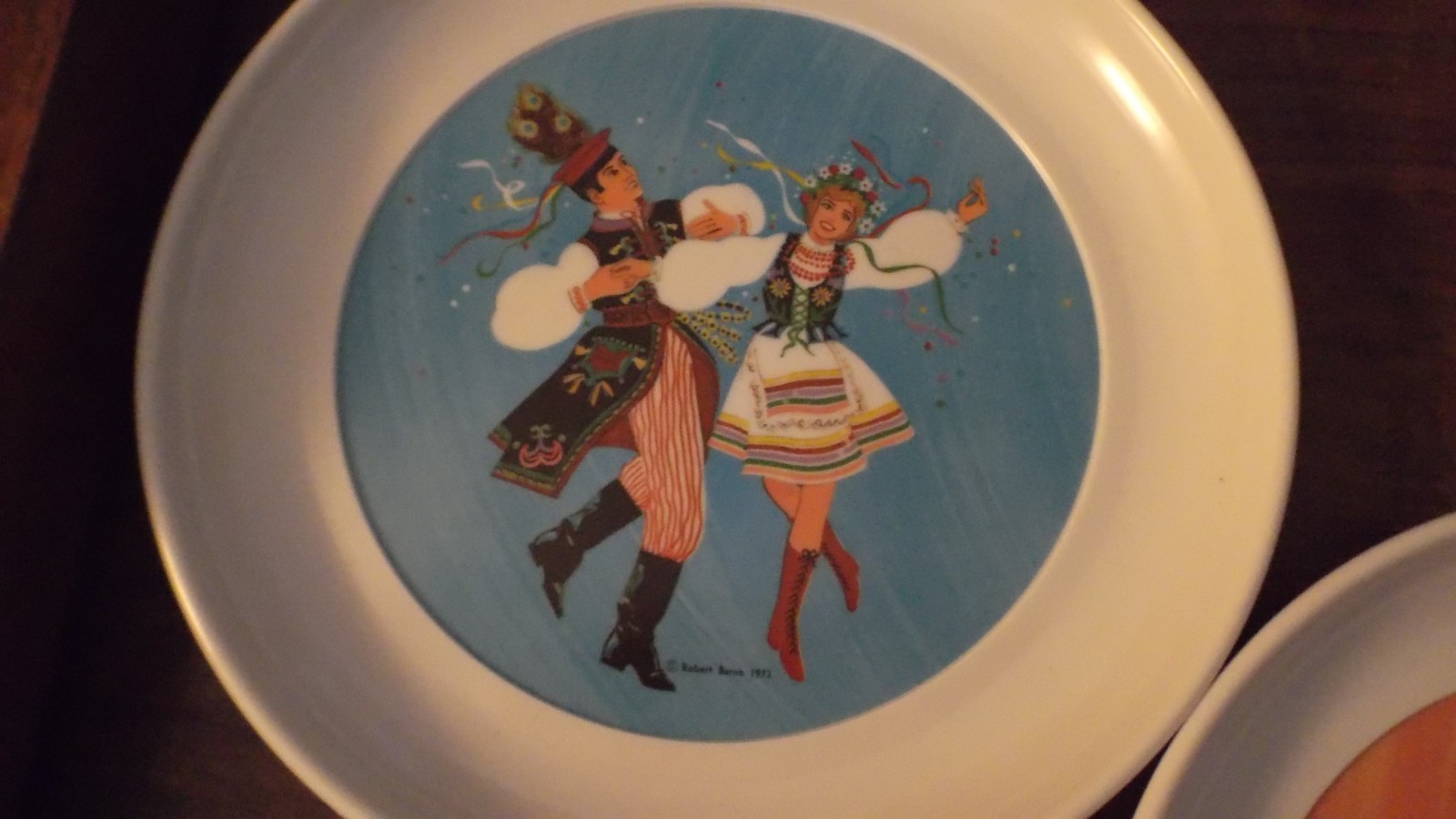 3 ROBERT BARNO 1973 POLISH DANCERS 9" Plates MELAMINE | eBay
