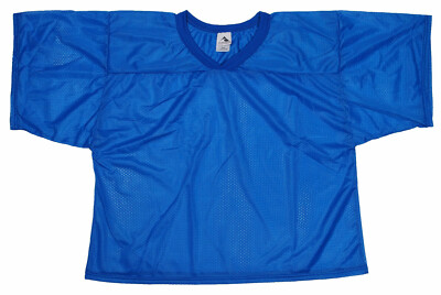 Augusta Blue Birdseye Mesh Football Jersey - Mens 2XL | eBay