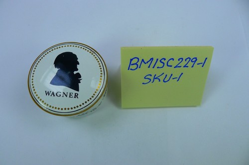 Vintage Arta Austrian Wagner Box. Hand Painted Metal / Porcelain. | eBay