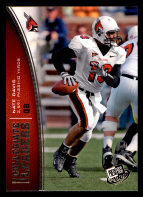2009 Press Pass Nate Davis CLDR #65 Ball State Cardinals | eBay