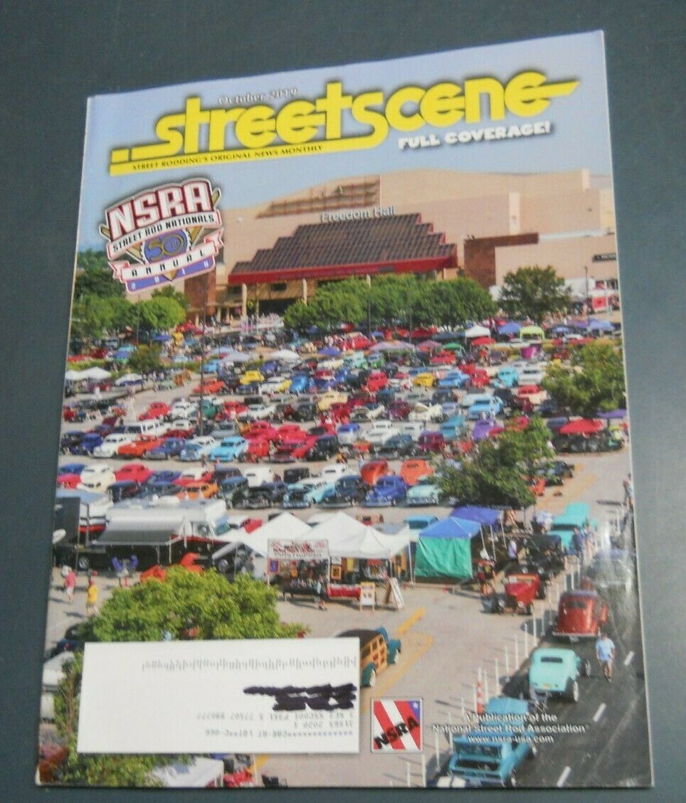 STREET SCENE MAGAZINE NEWS MONTHLY OCT 2019 50TH ANNUAL STREET ROD ...