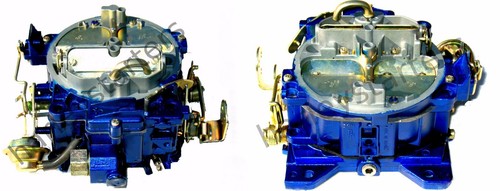 SET OF 2 REBUILT MARINE CARBURETORS QUADRAJET FOR 454 V8 ENG DIVORCED ...